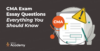 CMA Exam Essay Questions - Everything You Must Know