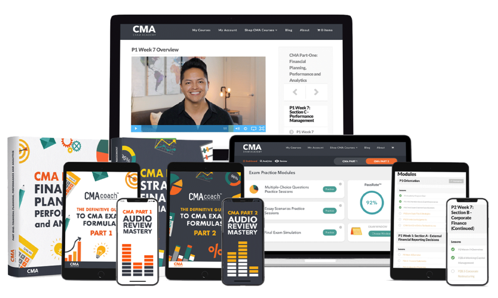 Complete 2023 CMA Review Course Combo (Parts 1 & 2)